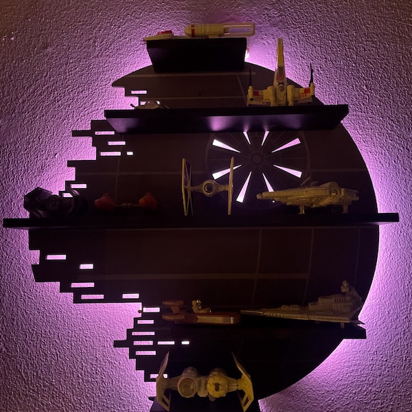 42" LED Lighted New York City Skyline Wall Art, Lighted City Skyline ...