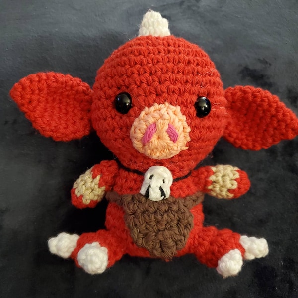 PDF File Pig Goblin Amigurumi Crochet Pattern - Etsy