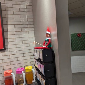 Mcelves Fast Food Display, Elf Props, Costume for Elf Dolls, Elf ...