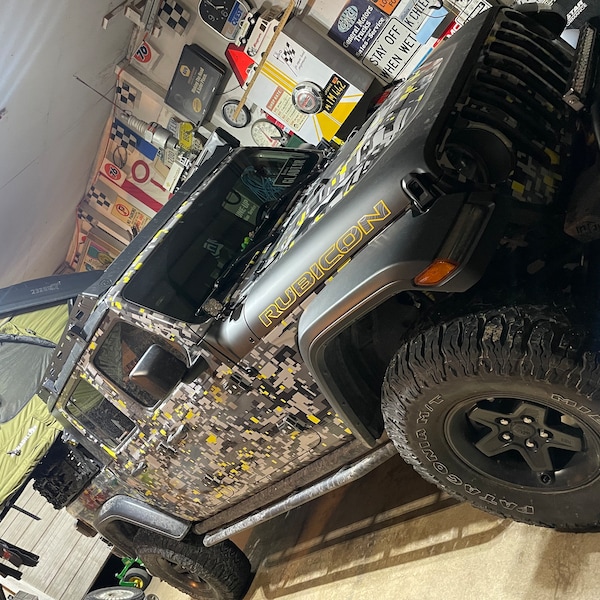 Fits 2019-2025 Jeep Rubicon JL/JT/JK Hood Letters Vinyl Graphics - Etsy