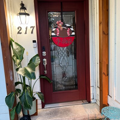 Retro Smiley Classroom Door Hanger - Etsy