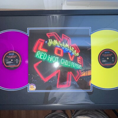 Picture Framing Mat NOT A FRAME 20Z for Two LP Records and Album Cover ...