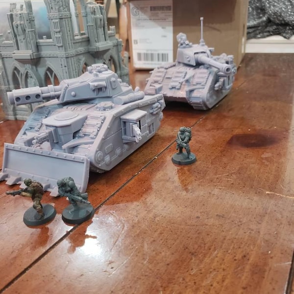Grimguard Battle Tank | Stationforge | 1x32mm Scale Tank & 1x32mm Scale ...