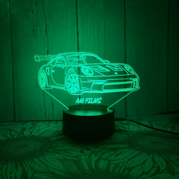 Kirby Personalized LED Table Lamp, Multicolor 3d Illusion Night Light ...