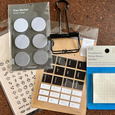 PAPERIAN SQUARE PURPLE Color Palette Stickers Blank Stickers - Etsy