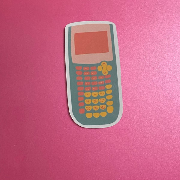 Scientific Calculator Sticker, STEM Sticker, Engineering and Math ...