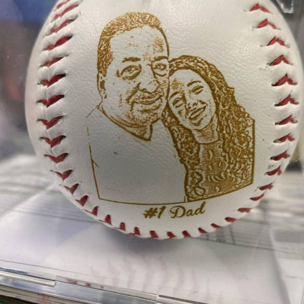 Personalized Fathers Day Baseball Gifts - Custom Engraved Presents for ...