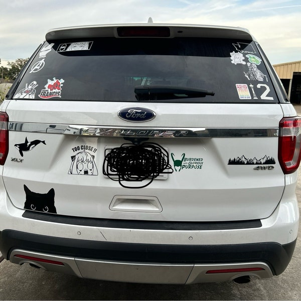 Teleport Kunai Anime Car Decal! - Etsy