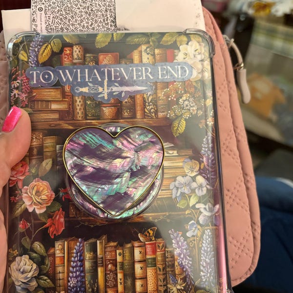 To Whatever End Sticker, TOG Inspired, Holographic Bookish Stickers - Etsy