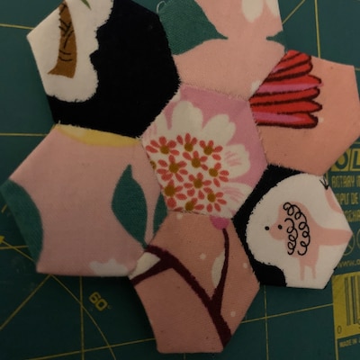 Printable 45 Degree Diamond EPP Template Instant PDF Download - Etsy