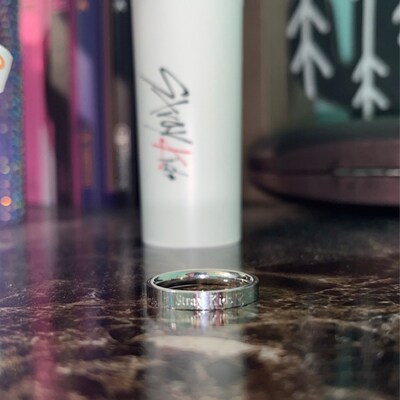 Stray Kids RING/ Personalized Ring, KPOP, Stay, Subtle Engraved Ring ...