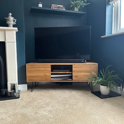 3 Tier Record Player Unit, Media Unit, Tv Stand, Vinyl Storage Unit ...