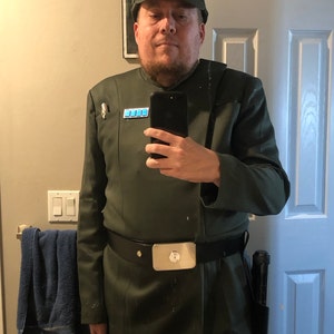 Imperial Officer Code Cylinder Silver Clip Dosimeter Style Replica Star ...