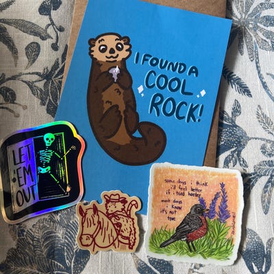 Holographic Ghost Sitting on a Billboard Sticker Inspired by Lyrics ...