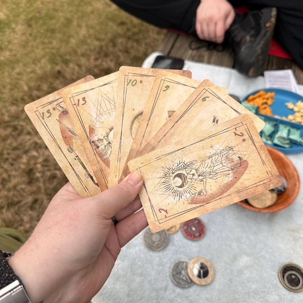 Scarlet Sands Sabacc Game Mat - Etsy