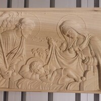 Masonic Symbol, 3D STL Model, CNC Router Engraver, Artcam, Aspire, CNC ...