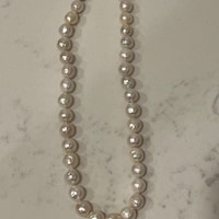 100% Real Freshwater Button Pearls,wholesale,button Pearl Pairs Bead ...