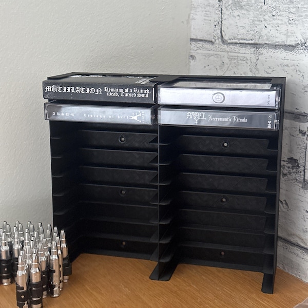 CD Cases Tray (holds 18 in a 1x18 Layout) Storage/holder/stand/rack/box ...