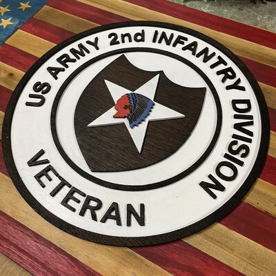 2nd Infantry Division SVG Dxf Clipart Vector Cricut Cut Cutting Cnc - Etsy