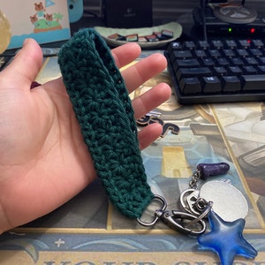 Crochet Keychain,crochet Key Fob,artsy Arthurs,wristlet Key Fob,boho ...
