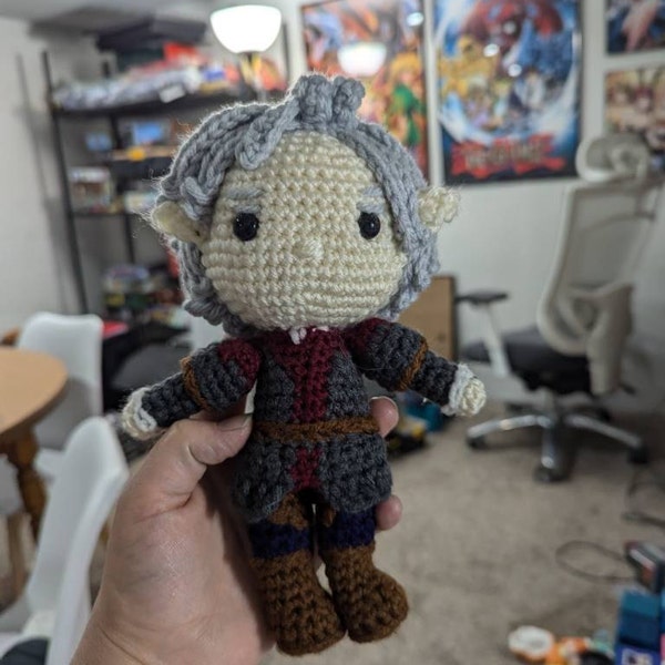 Astarion Amigurumi Doll Pattern - Baldur's Gate 3 - Etsy