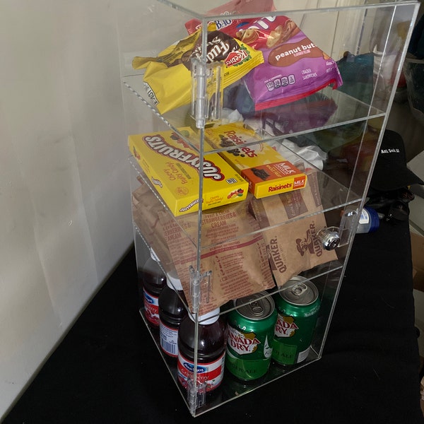 Displays2buy Acrylic Countertop Display Case 12"w X 6"d X12"h NO DOOR ...