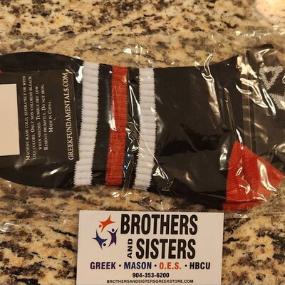 Delta Sigma Theta Sorority Multi-color Ankle Socks White - Etsy