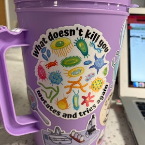 What Doesn't Kill You Mutates and Tries Again Sticker - Etsy