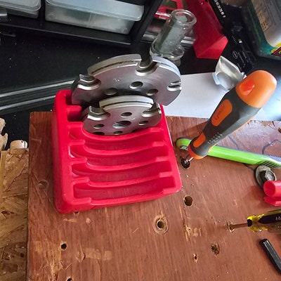 Shell Plate Holder for Lee Load-master Reloading Benchtop Rack Holds 6 ...