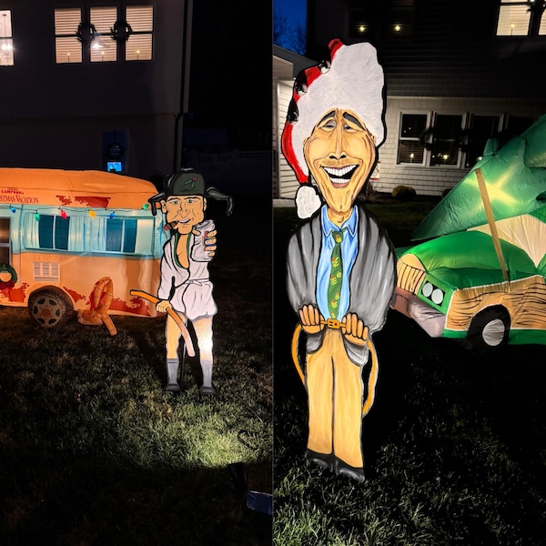 Handmade National Lampoon's Christmas Clark & Cousin Eddy and RV Yard ...