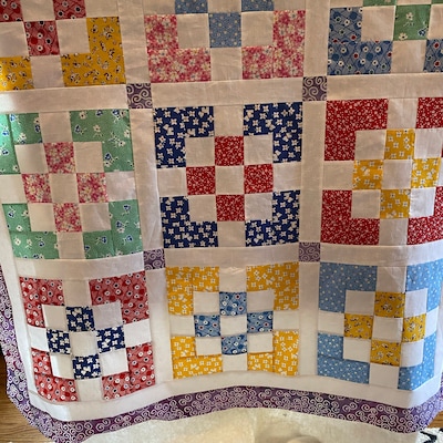 Window Box PDF Digital Quilt Pattern by Pieced Just Sew, Jelly Roll ...