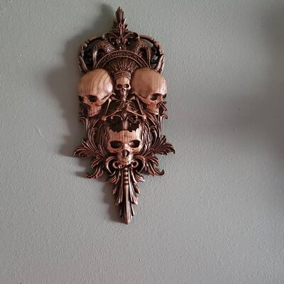 Ornate Wooden Scrollwork Applique for Home Decoration, Unpainted ...