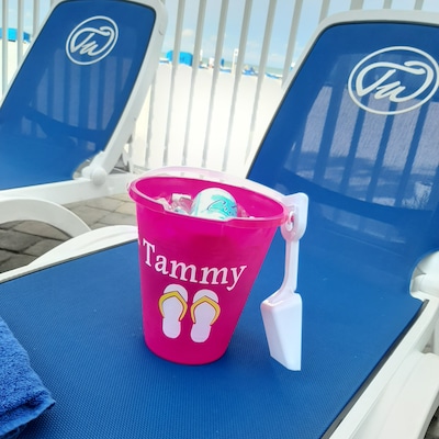 Personalized Beach Bucket Sand Bucket Fun in the Sun Beach - Etsy