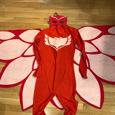 Owlette No-sew Mask Pattern Costume, PJ Masks Party Favor, Gift for ...