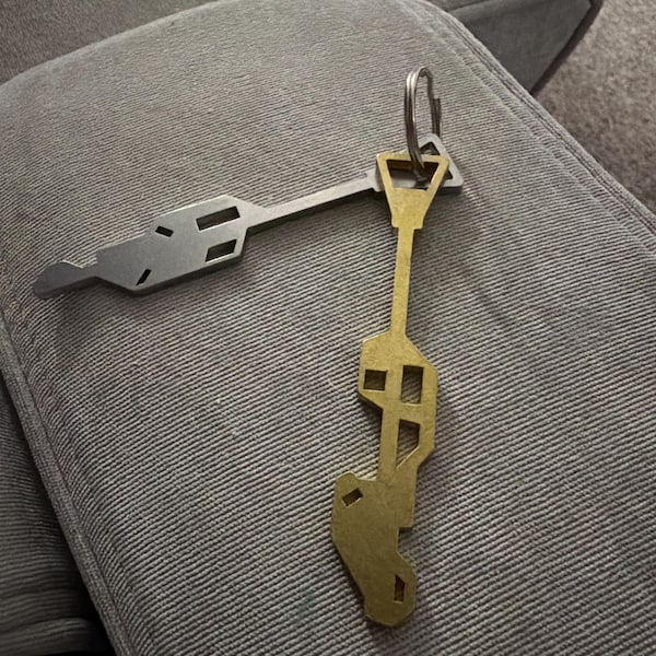 SOLID METAL Jedi Temple Guard Keys Cosplay Star Wars the Clone Wars ...