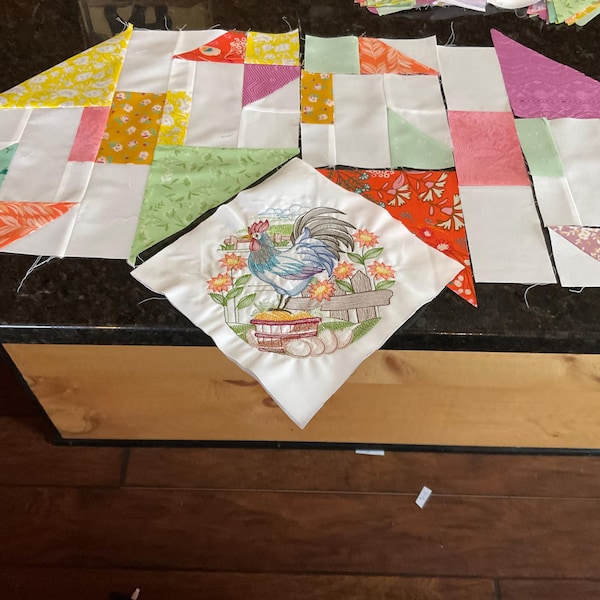 Precut Quilt Kit - Ready to Sew! - Early Hours Quilt - Pastels/white ...