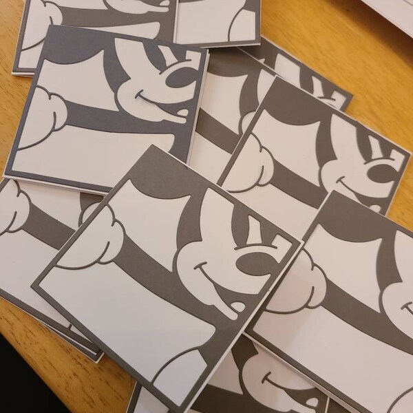 MOUSE MEMO DEX Metal Cutting Die for Crafts, Cards, Scrapbooks, Gifts ...