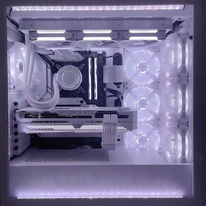 Permafrost PC Fan Shroud by Famo3d, Ice Fan Shroud, 120mm & 140mm Fan ...