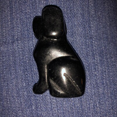 1 Pc Stone Dog Dogs Dalmatian Jasper Red Jasper Rose Quartz - Etsy