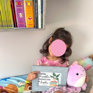 Boho Classroom Read Plant Bookshelf Poster, Motivational Elementary ...