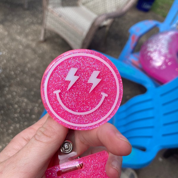 Broke and Boujee Interchangeable Badge Reel Medical ID Tag Badge Holder ...