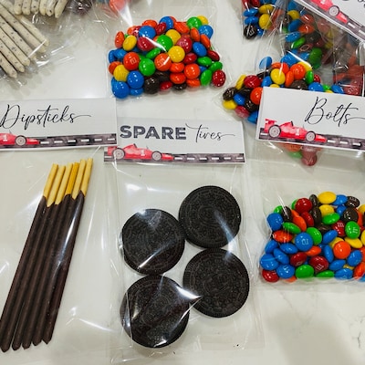 Two Fast Birthday, Race Car Party Favors, 2 Fast 2 Curious, Race Car ...