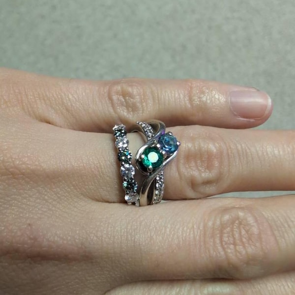 Coil Stacker Ring in Solid Gold, Yellow Gold Wedding Band, Gold ...