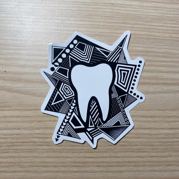 Tooth Sticker, Dental Hygienist Sticker, RDH Sticker, RDA Sticker ...