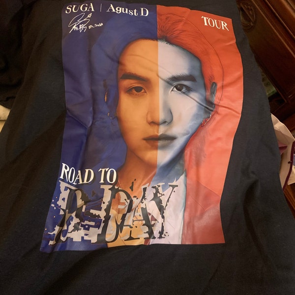 Agust D D Day Tour T-shirt, SUGA D Day Album Shirt, Agust D World Tour Shirt, Suga on Tour 2023 ...