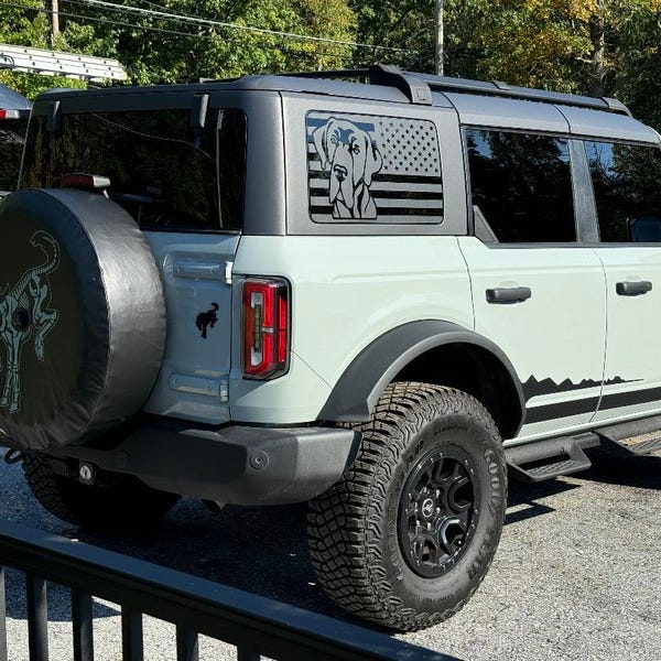 Topographic Map Hood Decal Glossy or Matte Finish-fits 2018 Wrangler JL ...