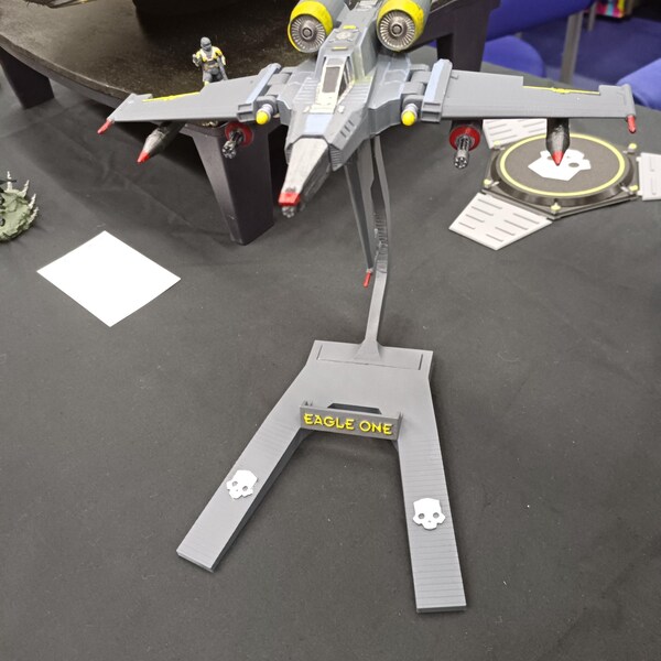 Helldivers 2 Eagle 1 Fighter With Stand - Etsy