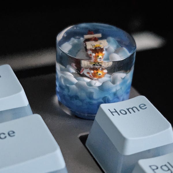 Thousand Sunny Knob, Anime Pirates Volume Knob, Artisan Anime Knob for ...
