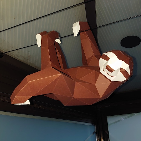 Crow Papercraft, Raven Diy Paper Statue, Crow 3D Low Poly DIY, Paper ...