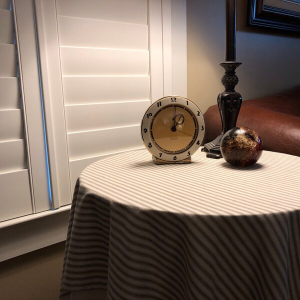 Rare Vintage Lux Electric Table Clock - Works Perfectly - SERVICED - Etsy